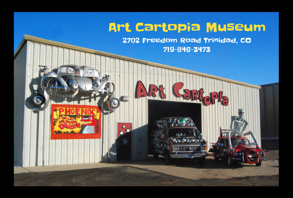 “RETREAD” ~ Grand Opening of Art Cartopia Museum – KRTN Enchanted Air Radio