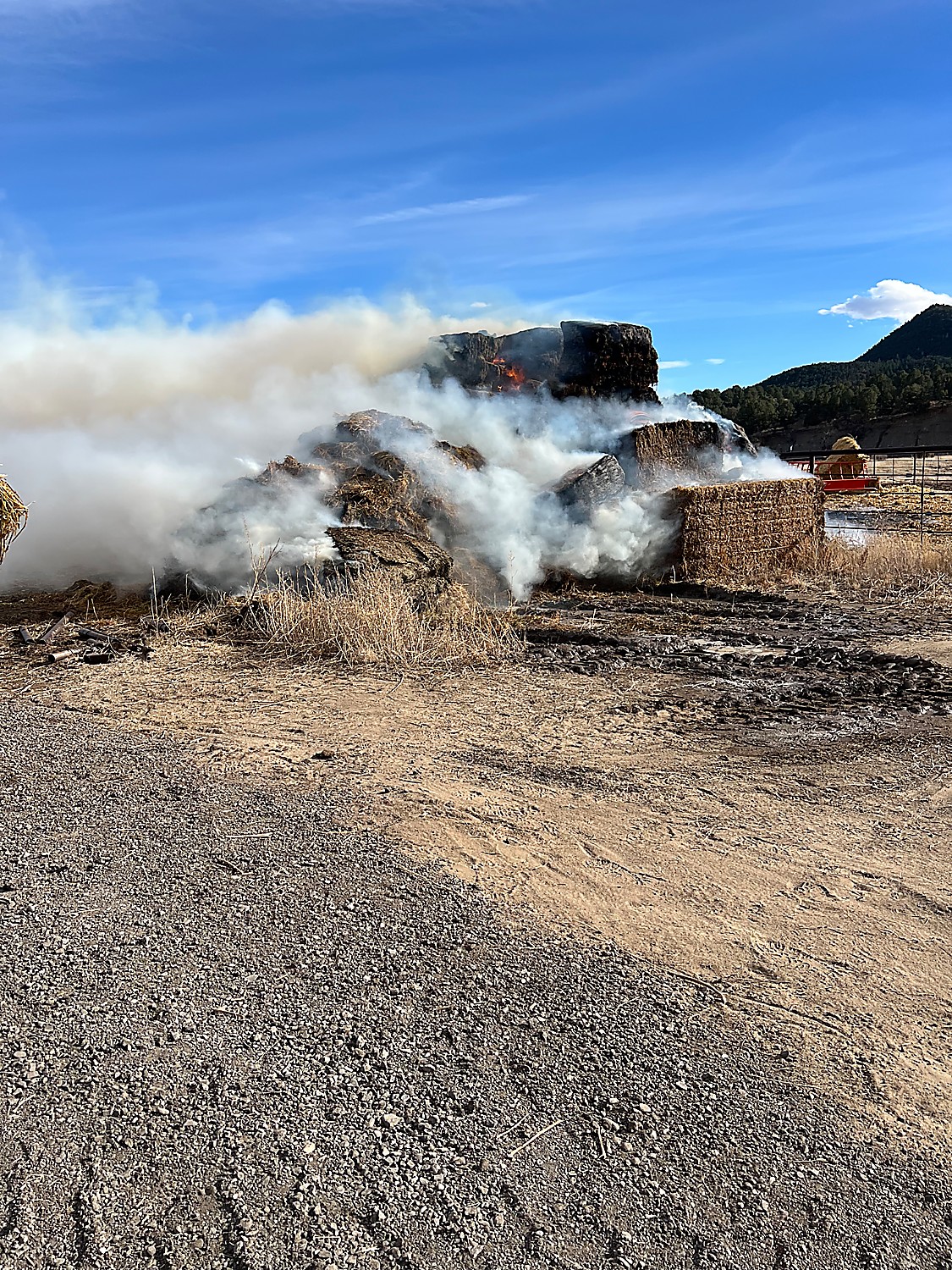 Fire Units Respond to Hay Stack Fire Thursday Afternoon – KRTN ...